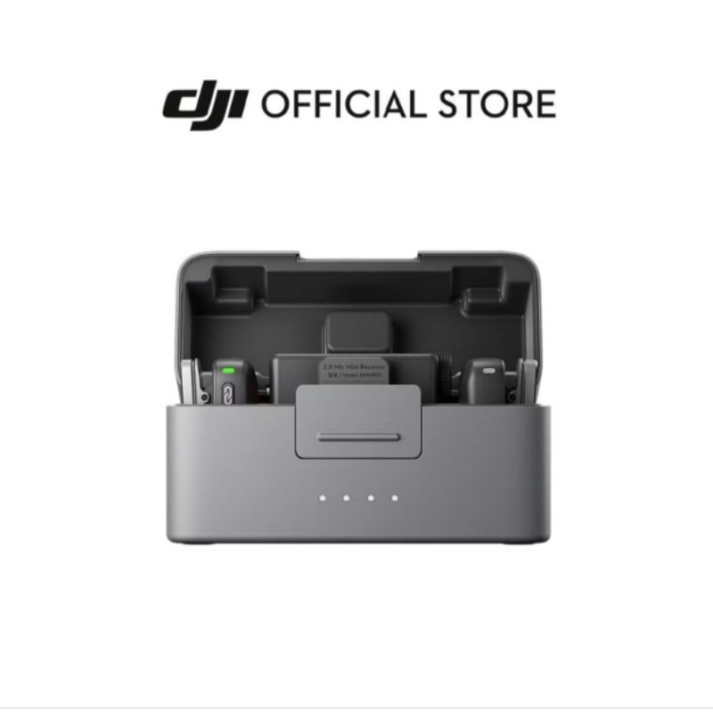 Jual DJI Mic Mini ( 2TX + 1RX + Charging Case ) | Shopee Indonesia