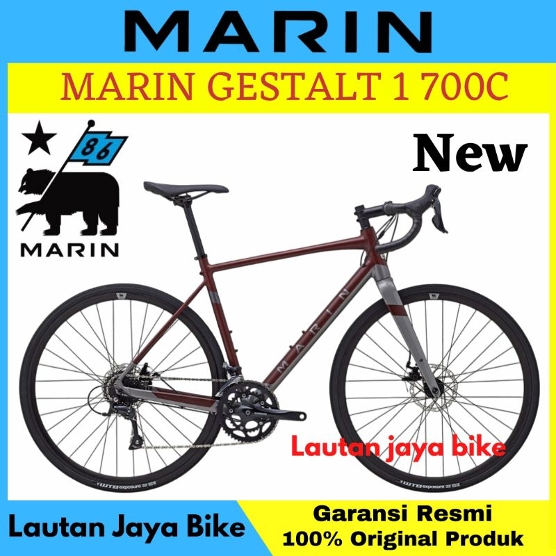 Jual Sepeda Gravel 700C Marin Gestalt 1 RED | Shopee Indonesia