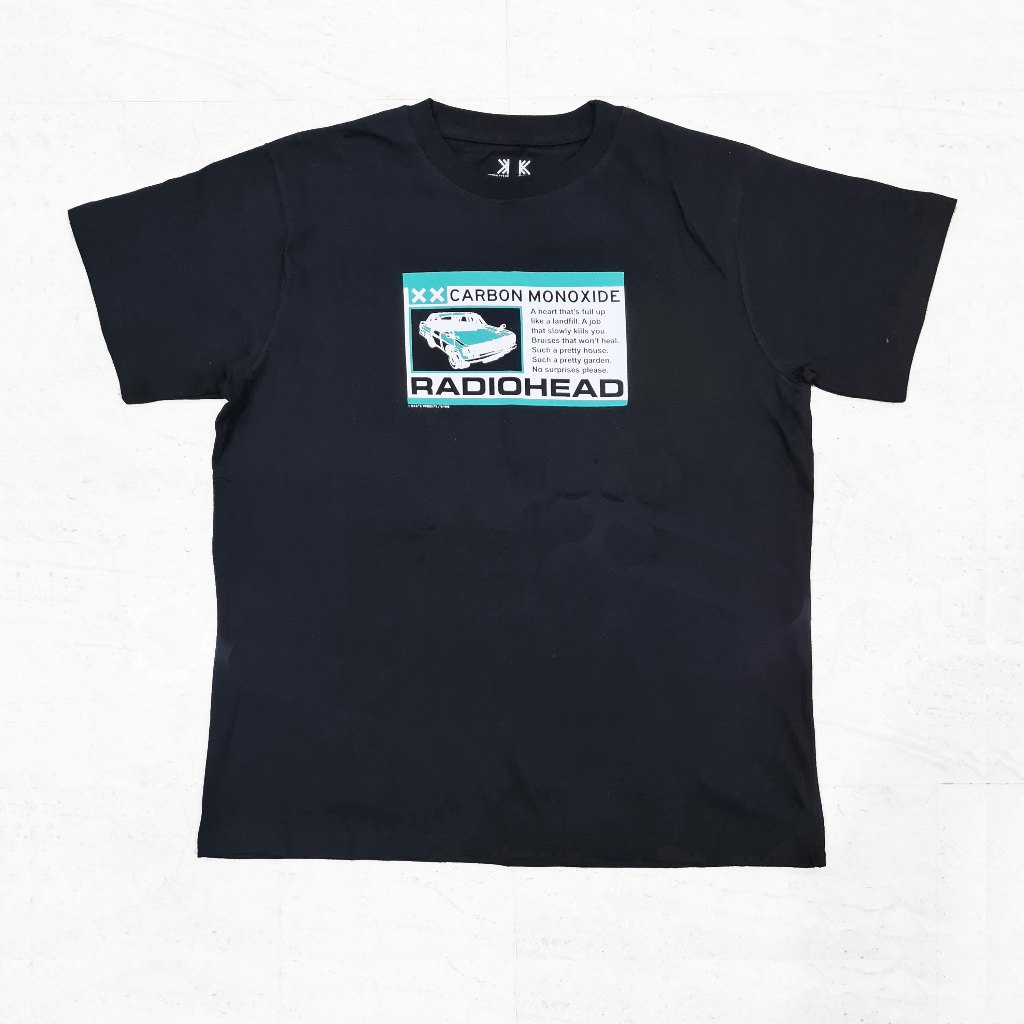 Jual Official Radiohead - Carbon Patch 2024 Organic Men T-Shirt ...
