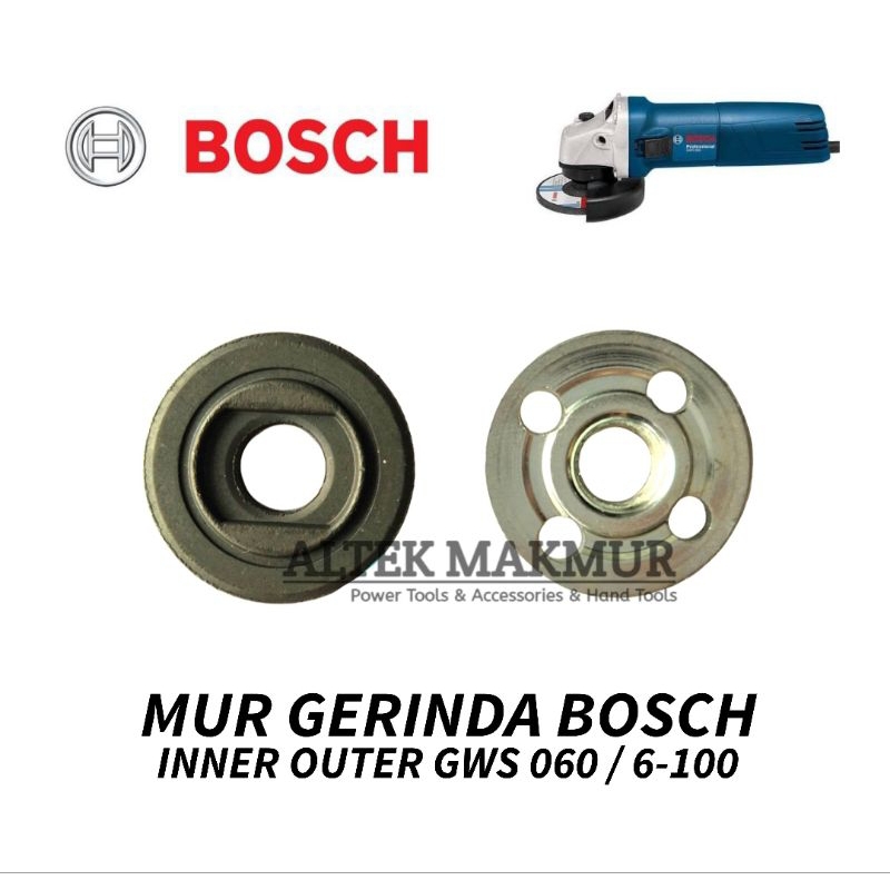 Jual RING GERINDA BOSCH GWS 060 / LOCK NUT BAUT GRINDA GWS060 / MUR ...