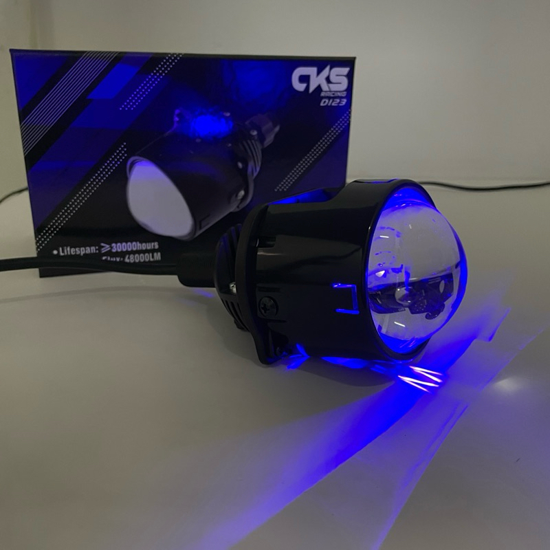 Jual Biled Projector Original Biled 2.5 inch Cks Blue Lens | Shopee ...