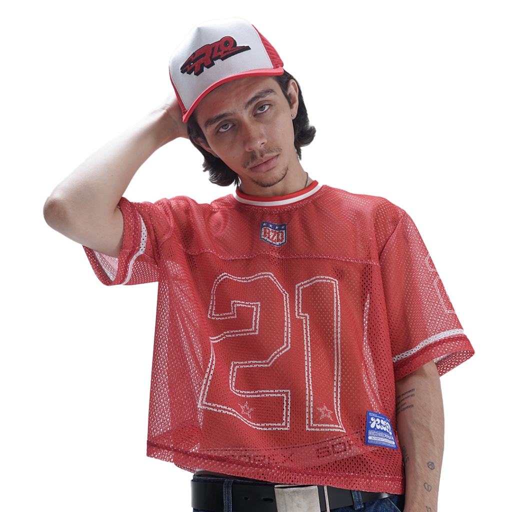 Jual RZQ / 21 / BOXY MESH SERIES / Jersey / Oversize / Streetwear ...