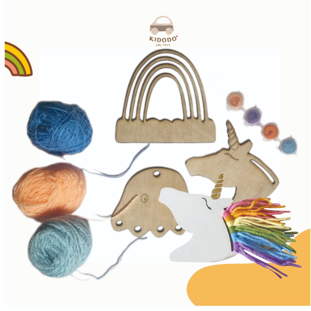 Jual Prakarya Anak TK dan SD - Mainan Melukis dan Meronce - Set Mainan ...