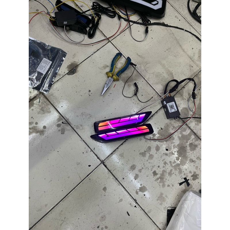 Jual MATA KUCING/LAMPU BUMPER BELAKANG HONDA MOBILIO RGB | Shopee Indonesia