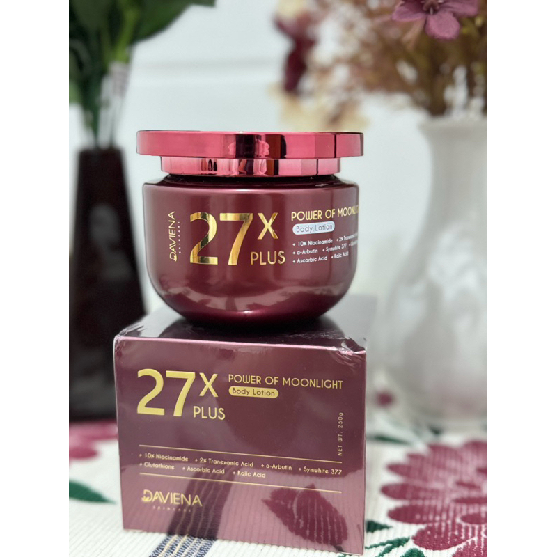 Jual DAVIA Power Of Moonlight Body Lotion 27X Plus/PRELOVED DAVIENA ...