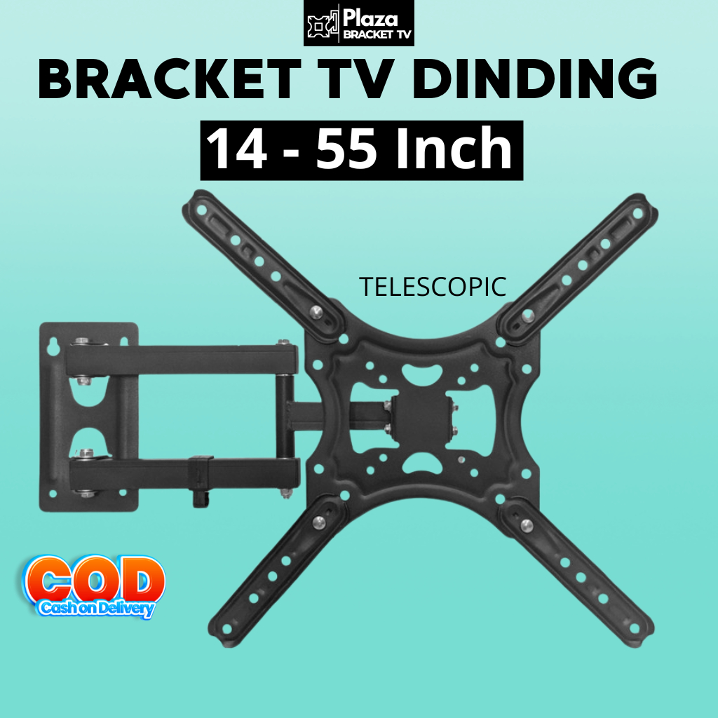 Jual Bracket TV 55 50 43 42 40 32 Inch Telescopic OXIMUS Lynx 2232 ...