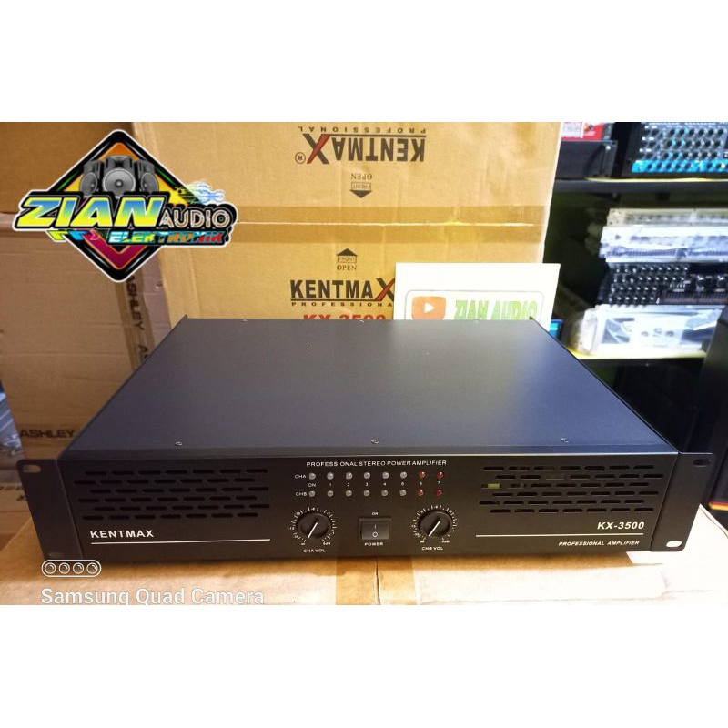 Jual Power amplifier kentmax kx - 3500. 700watt original | Shopee Indonesia