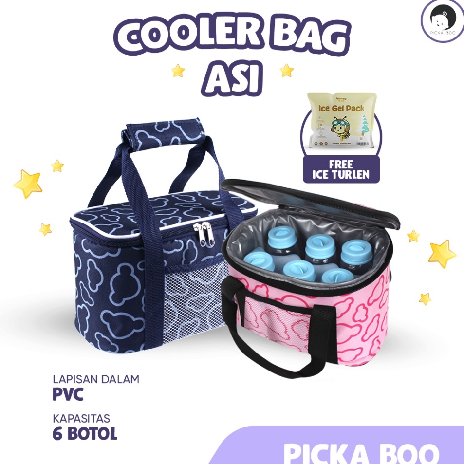 Jual Pencarian Terkini PICKA BOO Cooler Bag Asi Thermal Insulated FREE ...