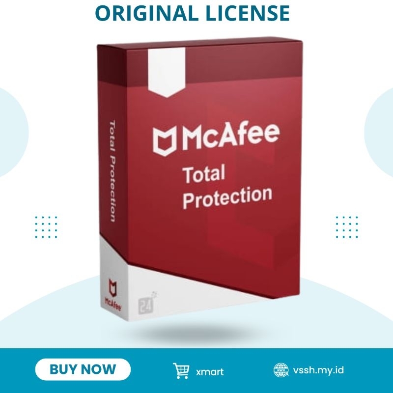 Jual McAfee Total Protection 5Devices+vpn 1Month Trial | Shopee Indonesia
