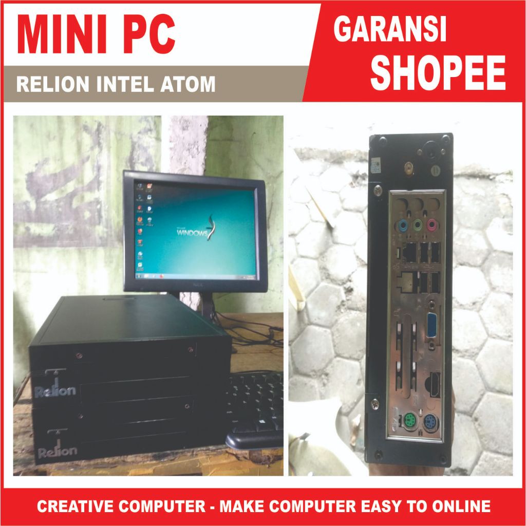 Jual MINI PC RELION INTEL ATOM | Shopee Indonesia