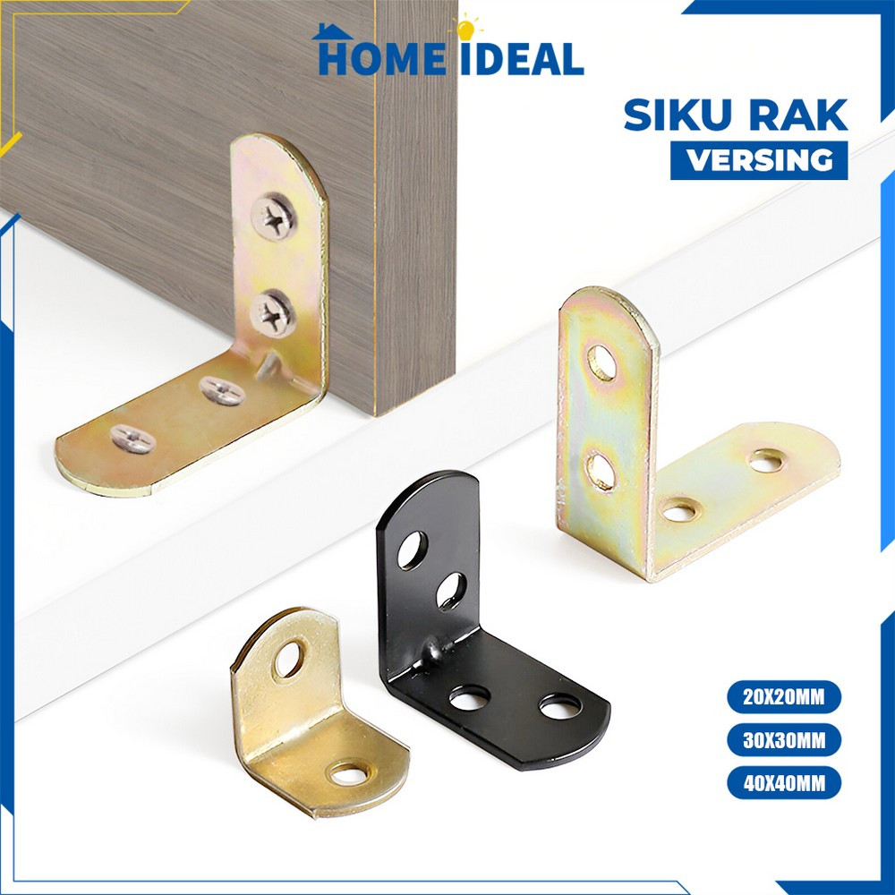 Jual Siku L Besi Stainless Siku Rak Plat Bracket Siku Ambalan Penyangga ...