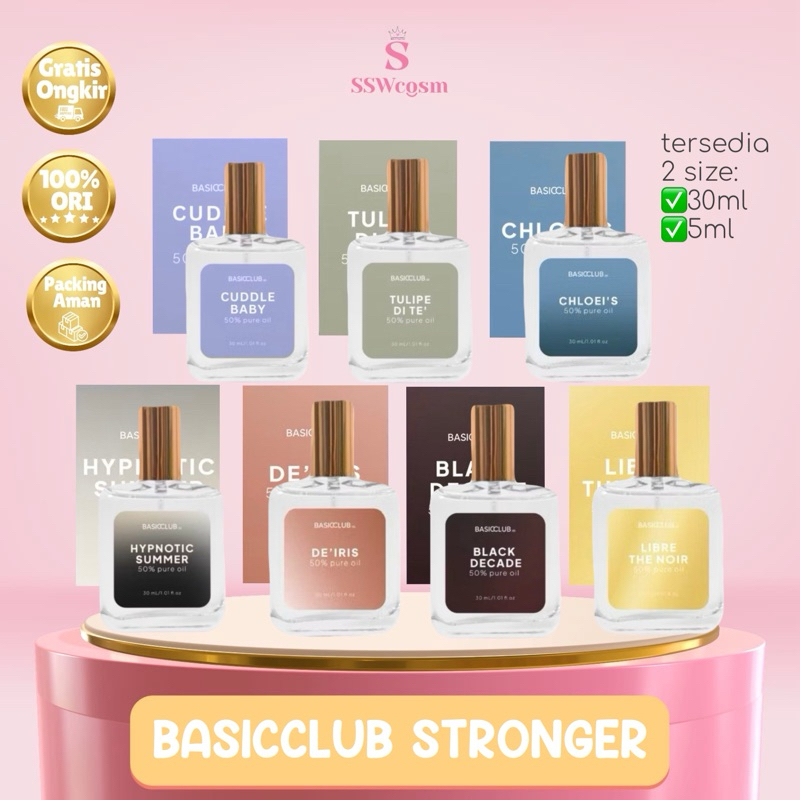 Jual Basicclub Stronger 50% Pure Oil Parfum Geamoore Bpom Halal ...