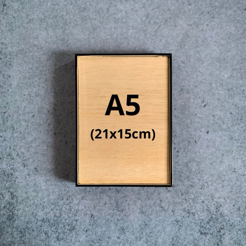 Jual frame blok figura foto hitam polos ukuran a5 bingkai foto ...
