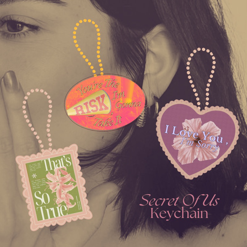 Jual GRACIE ABRAMS “The Secret Of Us” Keychain | Shopee Indonesia
