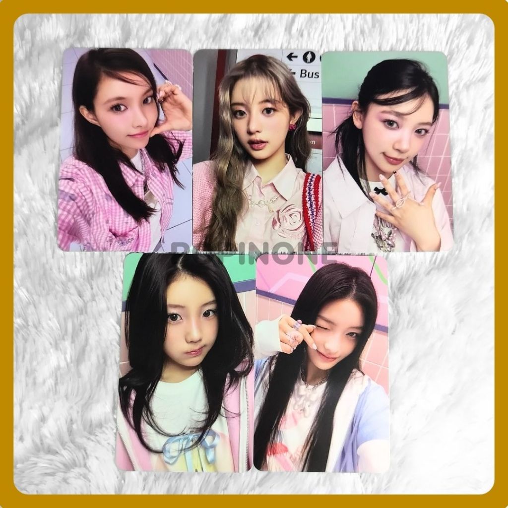 Jual PC PHOTOCARD OFFICIAL ILLIT SELCA I'LL LIKE YOU YUNAH MINJU MOKA ...