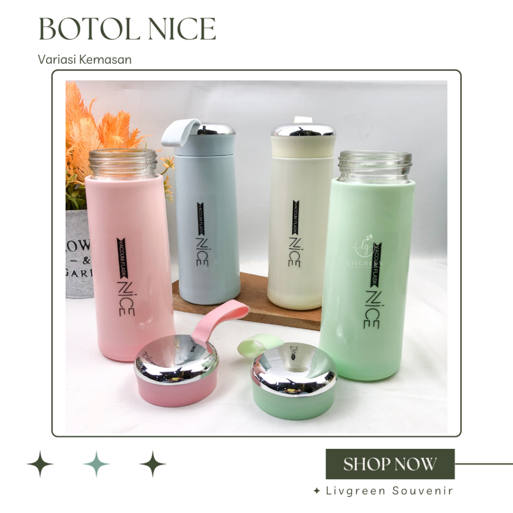 Jual Souvenir Botol/Tumblr Kaca Nice | Shopee Indonesia