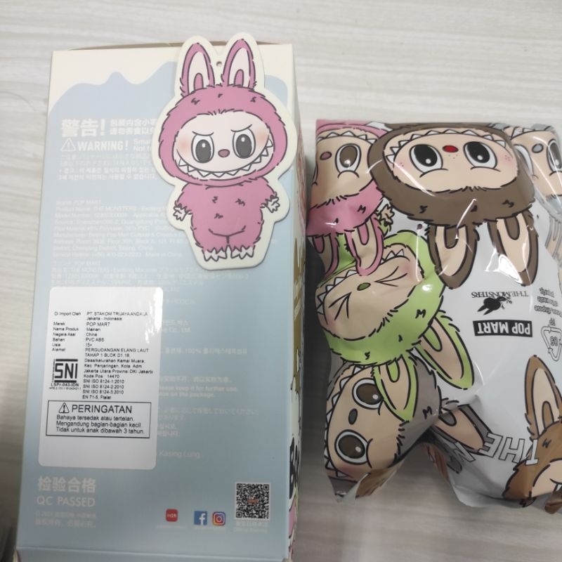 Jual Labubu exciting macaron lechee berry original pop mart | Shopee ...