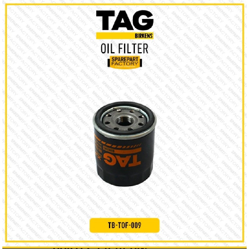 Jual Filter Oli / Oil Filter TAG Toyota Vios / Limo / Yaris 03-ON ...