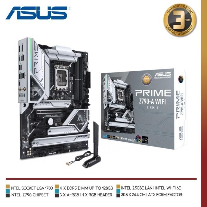 Jual Motherboard Asus ROG STRIX Z790A Gaming WIFI II LGA1700 Z790 DDR5 ...