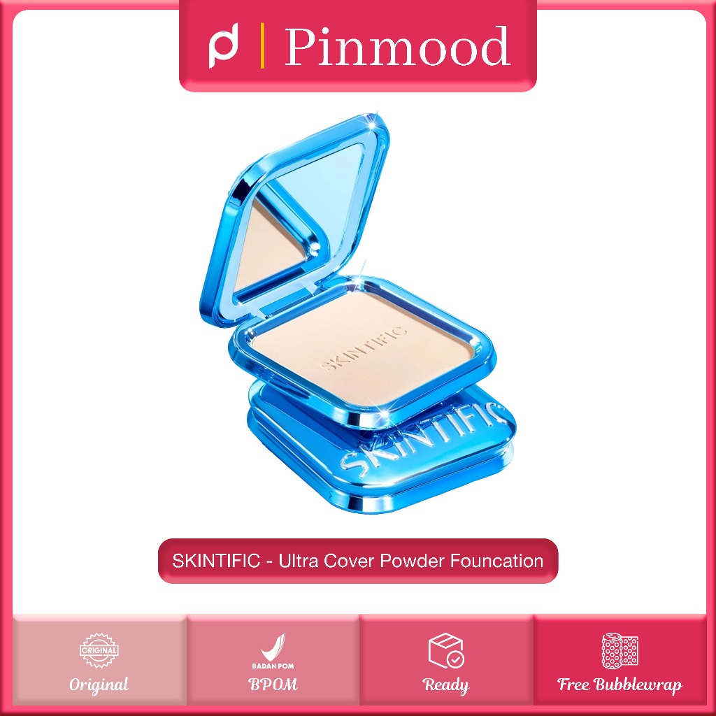 Jual SKINTIFIC - ULTRA COVER POWDER FOUNDATION ( 9 g ) - Bedak Wajah ...