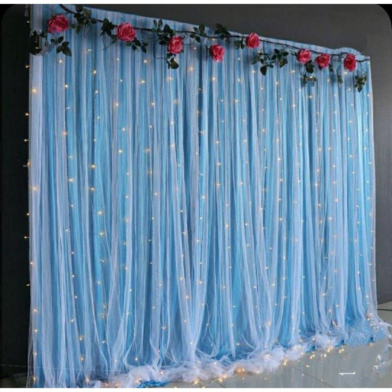 Jual Backdrop Background Pesta Khitanan Aqiqah Ultah Lapis Tile 300cm x ...
