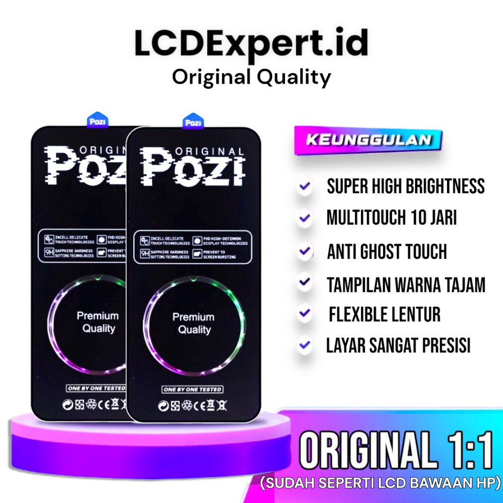 Jual LCD XIAOMI REDMI NOTE 8 / NOTE 8 2021 ORIGINAL POZI / MEETOO ...