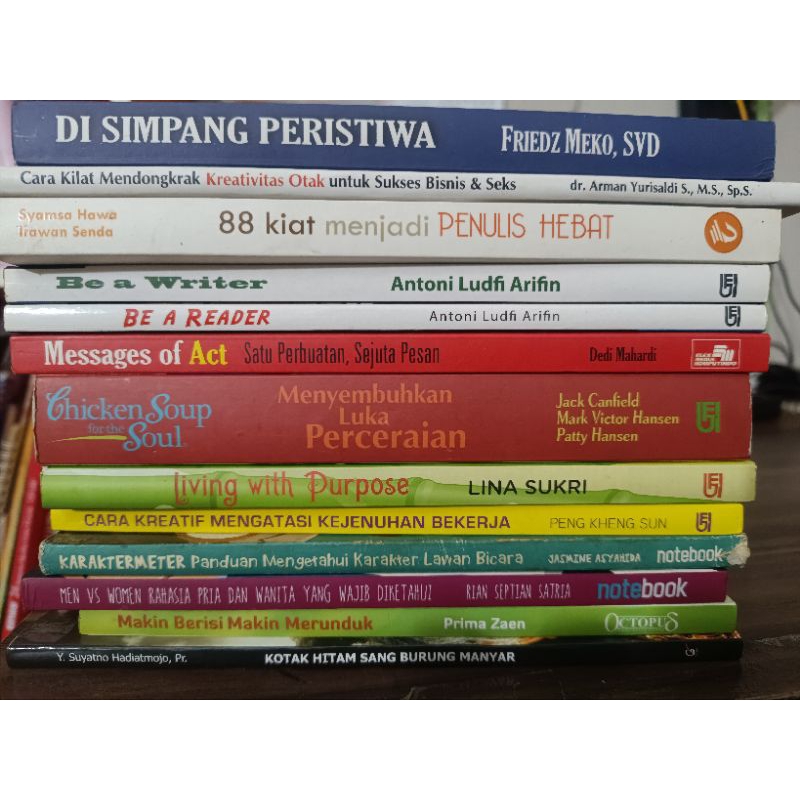 Jual Paket Buku Untuk Menjadi Positif Setiap Hari | Shopee Indonesia