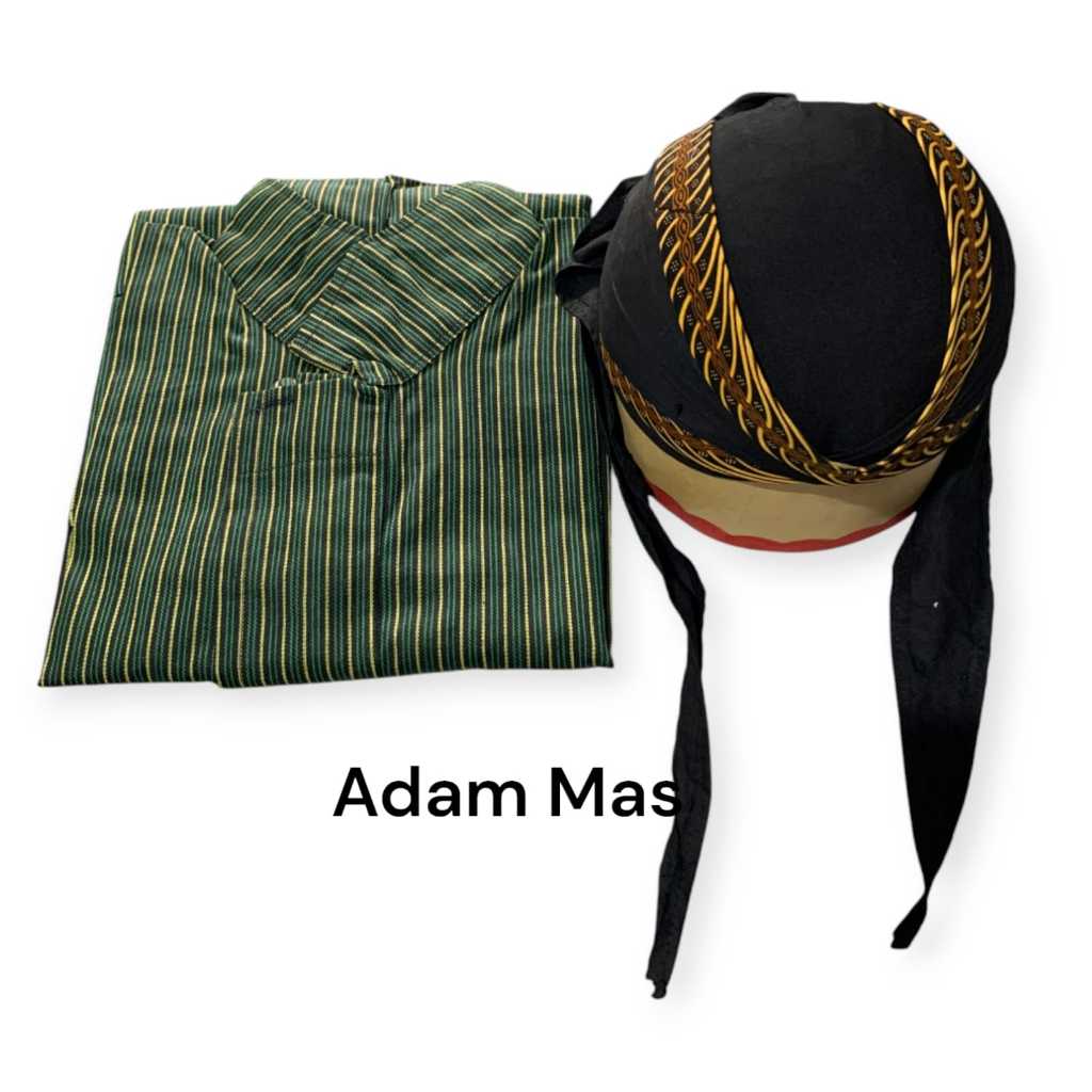 Jual BAJU SURJAN LURIK JAWA BAJU LURIK ADAT JAWA SURJAN PRIA DAN ...
