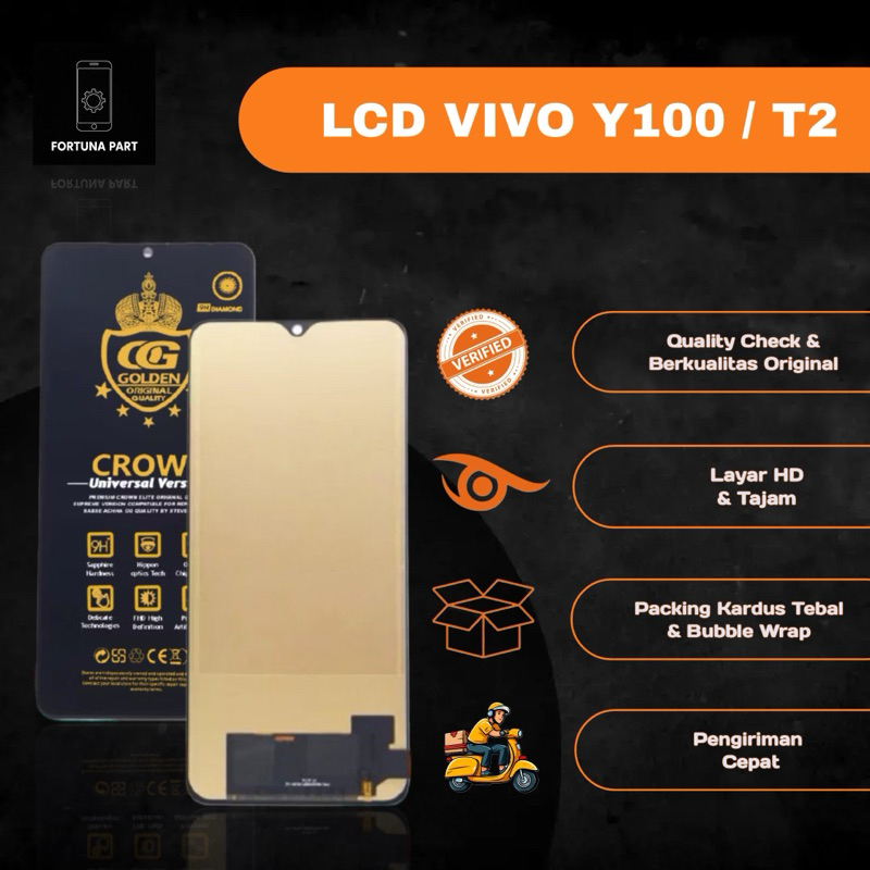 Jual LCD TOUCHSCREEN VIVO Y100 / T2 COMPLETE FULLSET | Shopee Indonesia