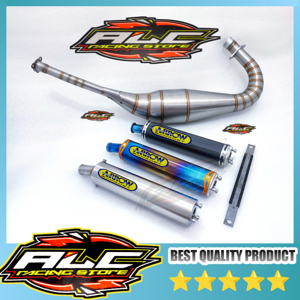 Jual Exzos ARROW for Yamaha Rxz- y 125z/125zr - Rxt135 - Yt115 - Rx135 stainless exhaust ...