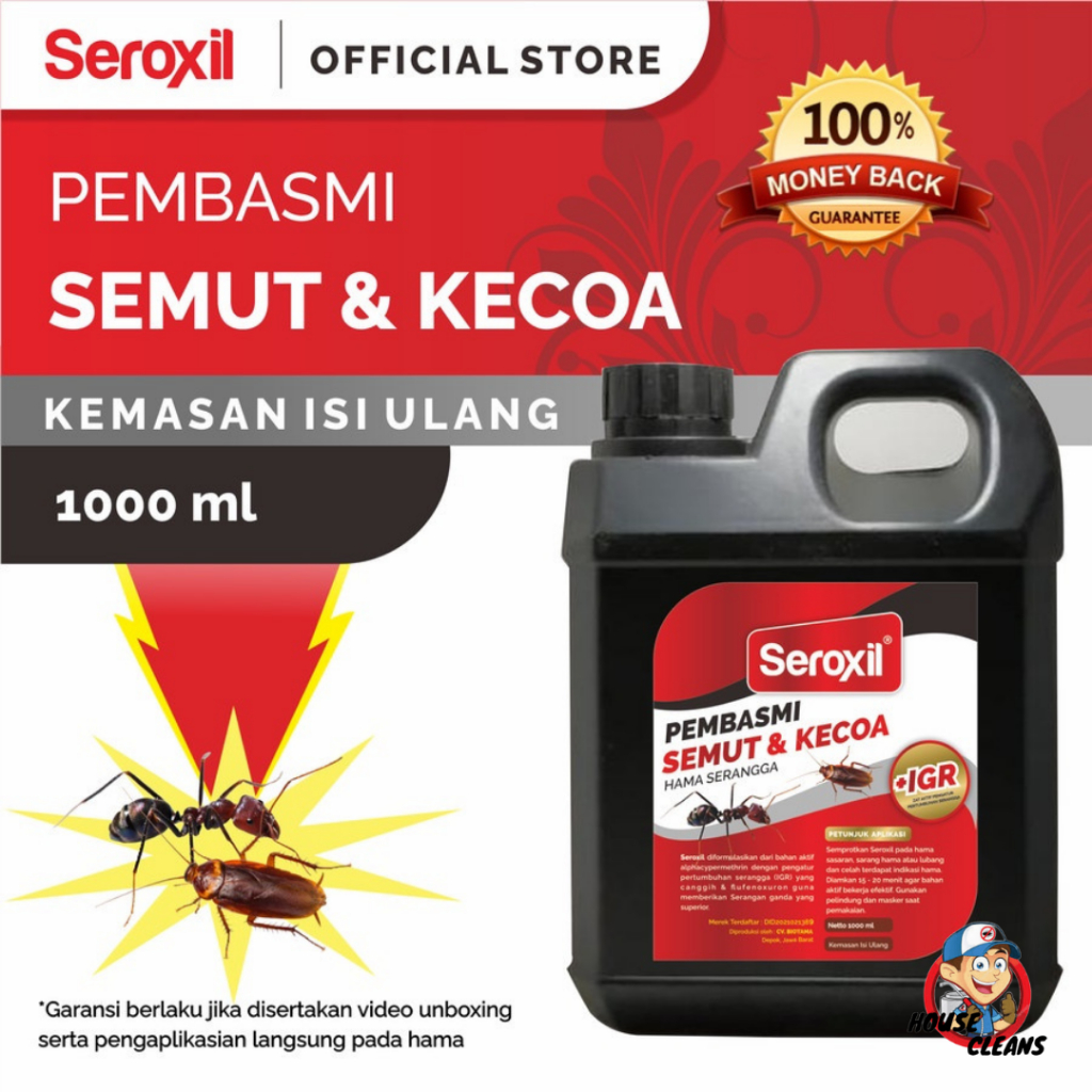 Jual Isi Ulang Obat Cairan Racun Pembasmih Serangga Kecoa / semut Ampuh ...