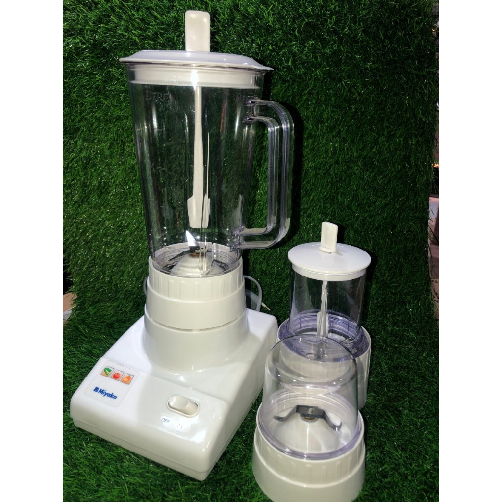Jual PERALATAN MASAK BLENDER 3in1 MIYAKO BL-102 PL GLASS DILENGKAPI ...
