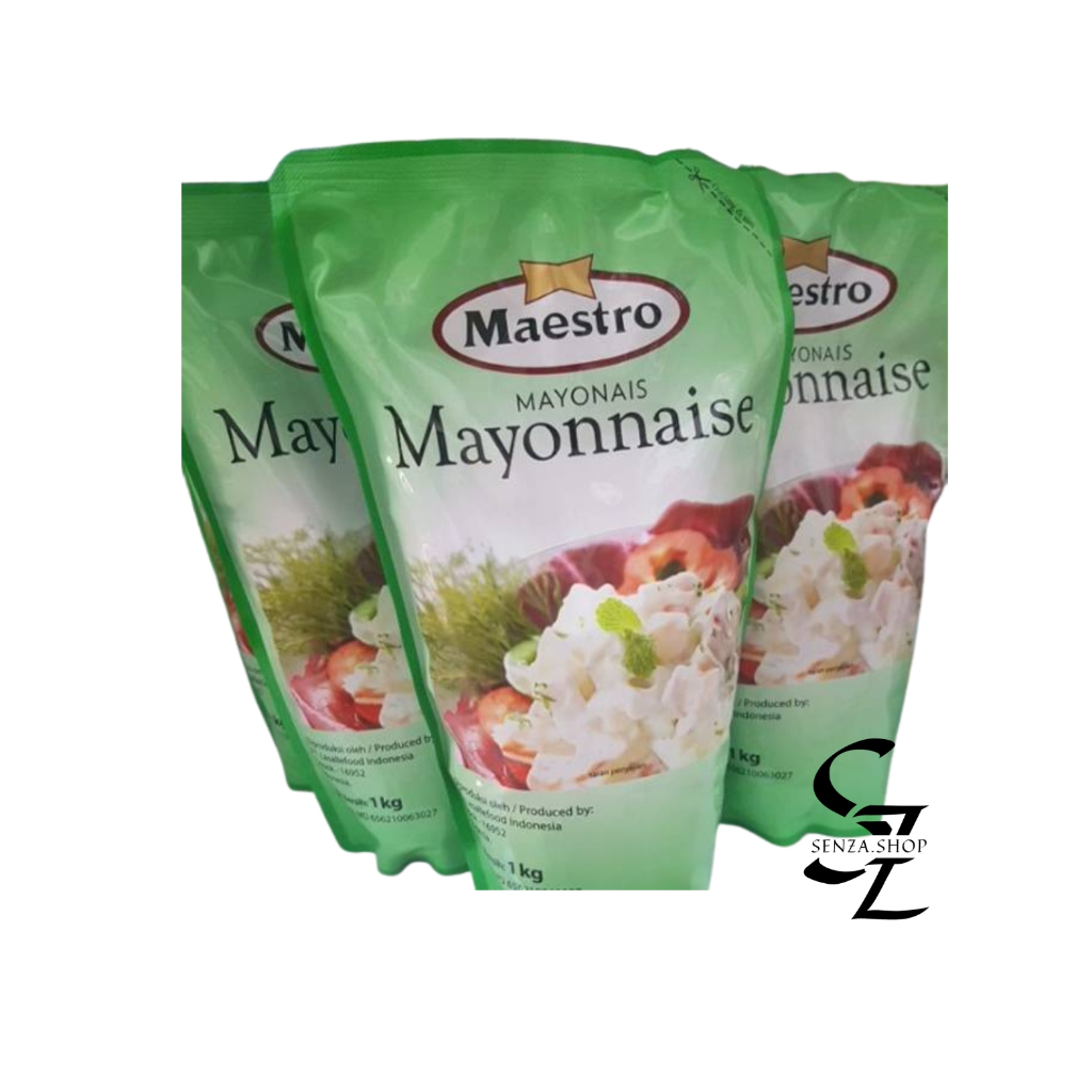 Jual Maestro Mayonnaise Original Pouch 1000 gr 1 kg | Shopee Indonesia