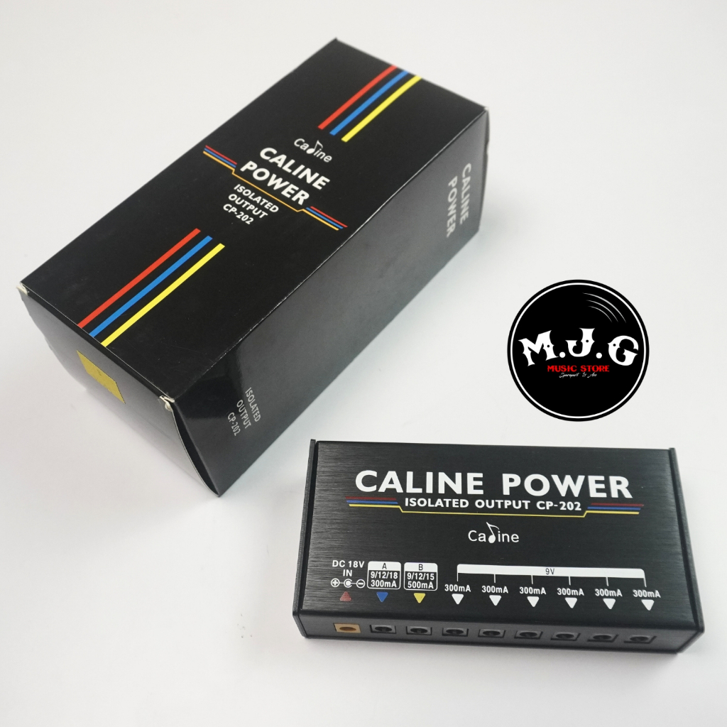 Jual power supply adaptor efek caline CP 202 CP202 isolated output for ...