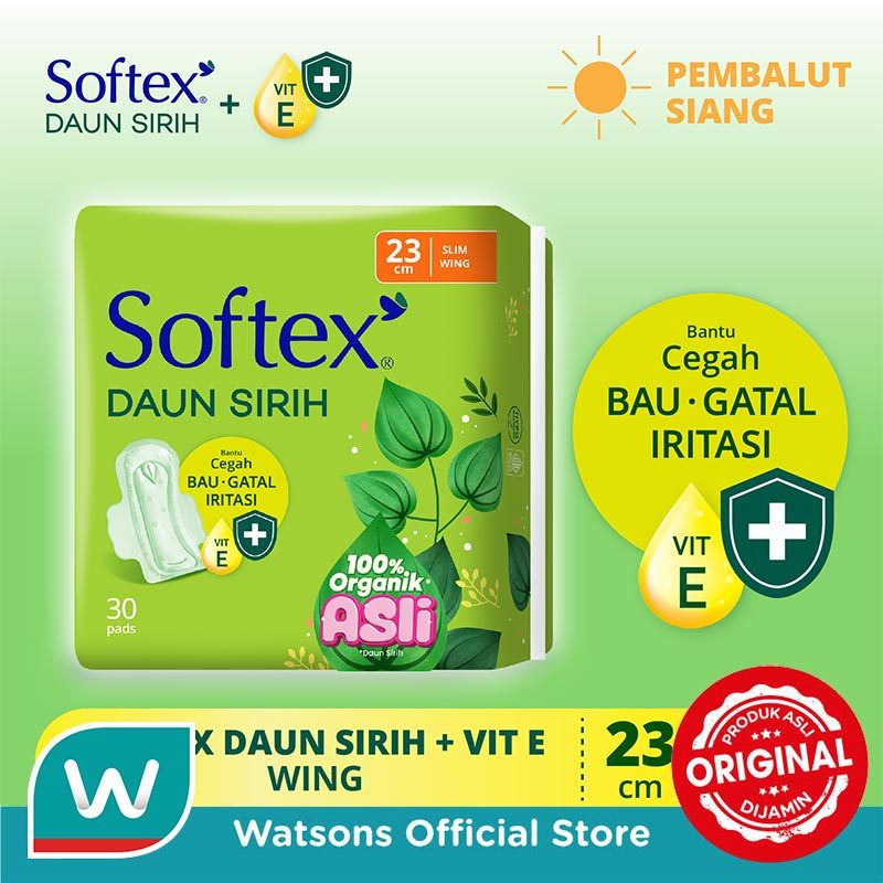 Jual Softex Daun Sirih Wing 23Cm 30'S | Shopee Indonesia