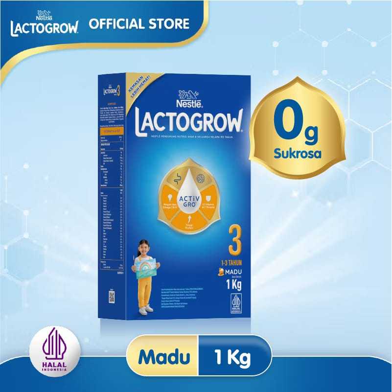 Jual Lactogrow 3 rasa Madu 1KG | Shopee Indonesia