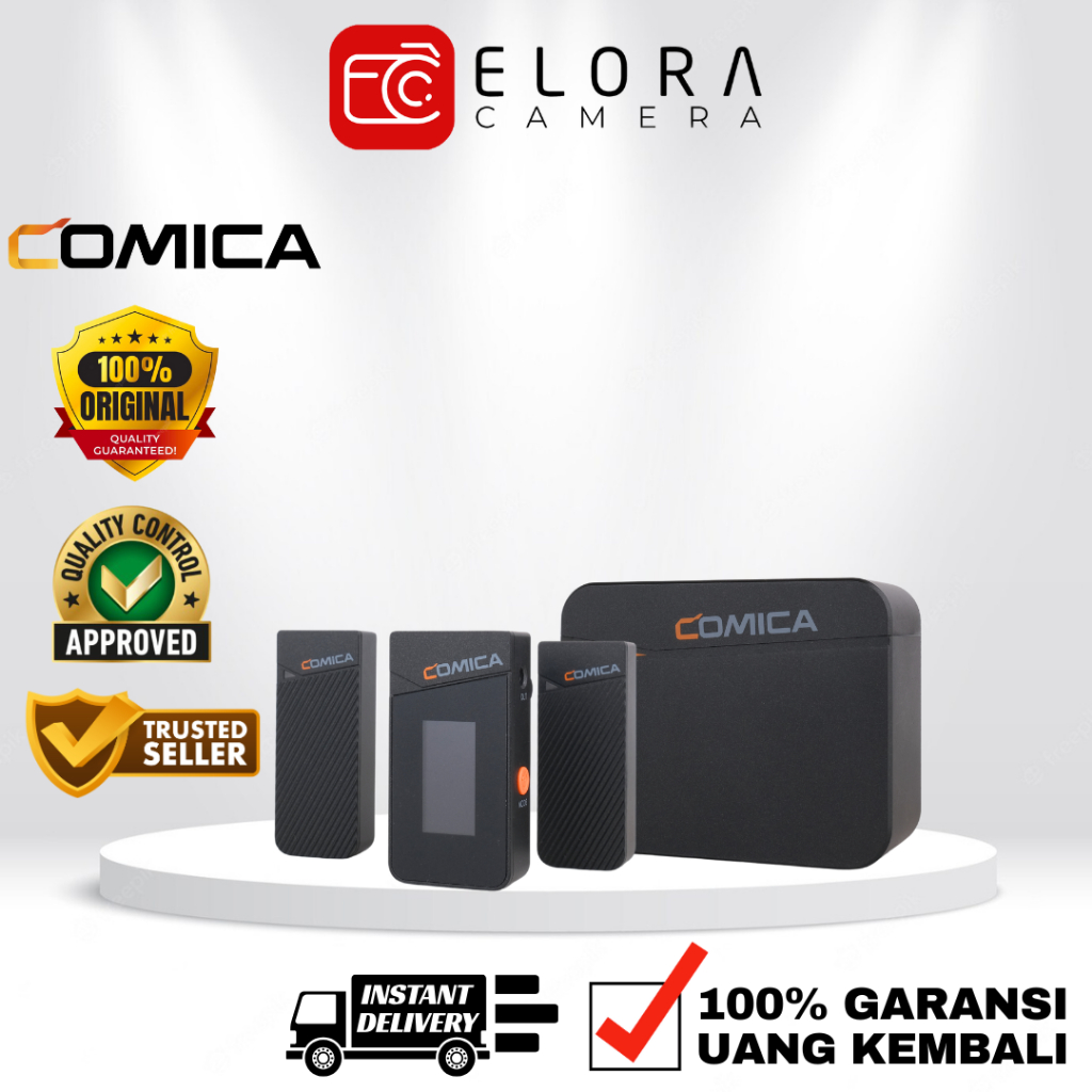 Jual COMICA VIMO C3 / COMICA VIMO C3 Dual Mini Wireless Microphone | Shopee Indonesia