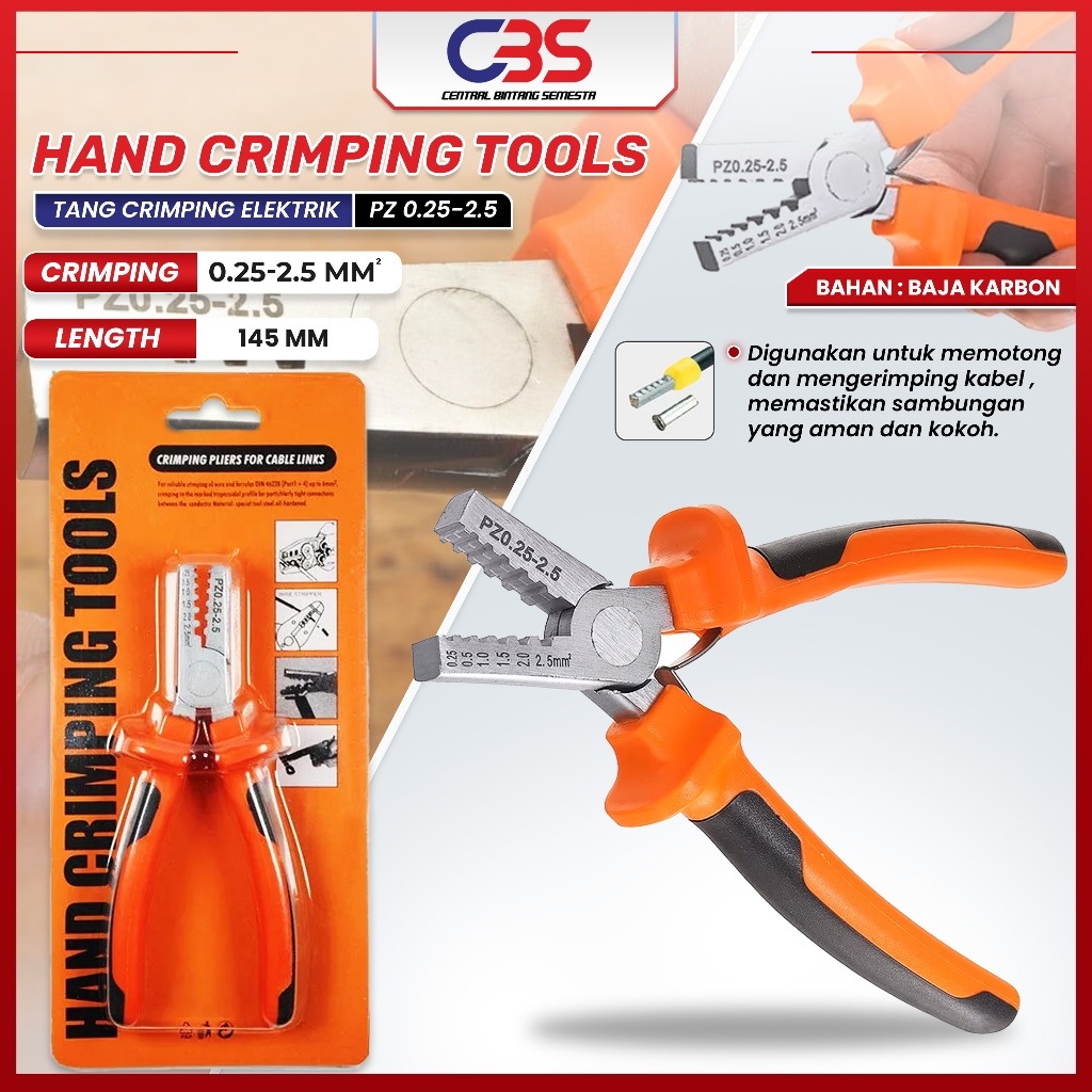 Jual Tang Crimping Elektrik Mini Untuk Ferrule Hand Mini Kecil Tang ...