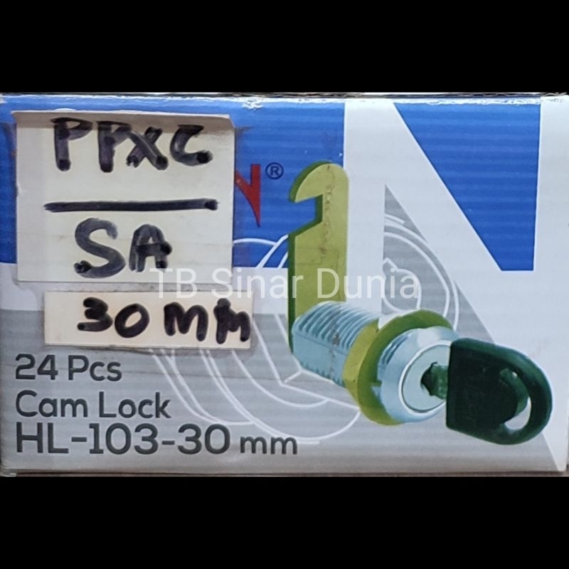 Jual Kunci Laci Cam Lock HUBEN HL-103-30 mm / Kunci Pengait Lemari Kaca / Loker 30mm | Shopee ...