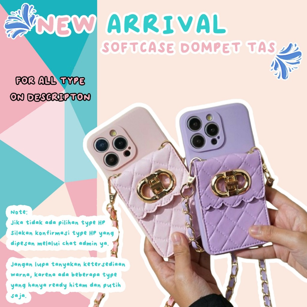 Jual Kesing HP Dompet Tas [DDK] + Sling Case For All Type On ...