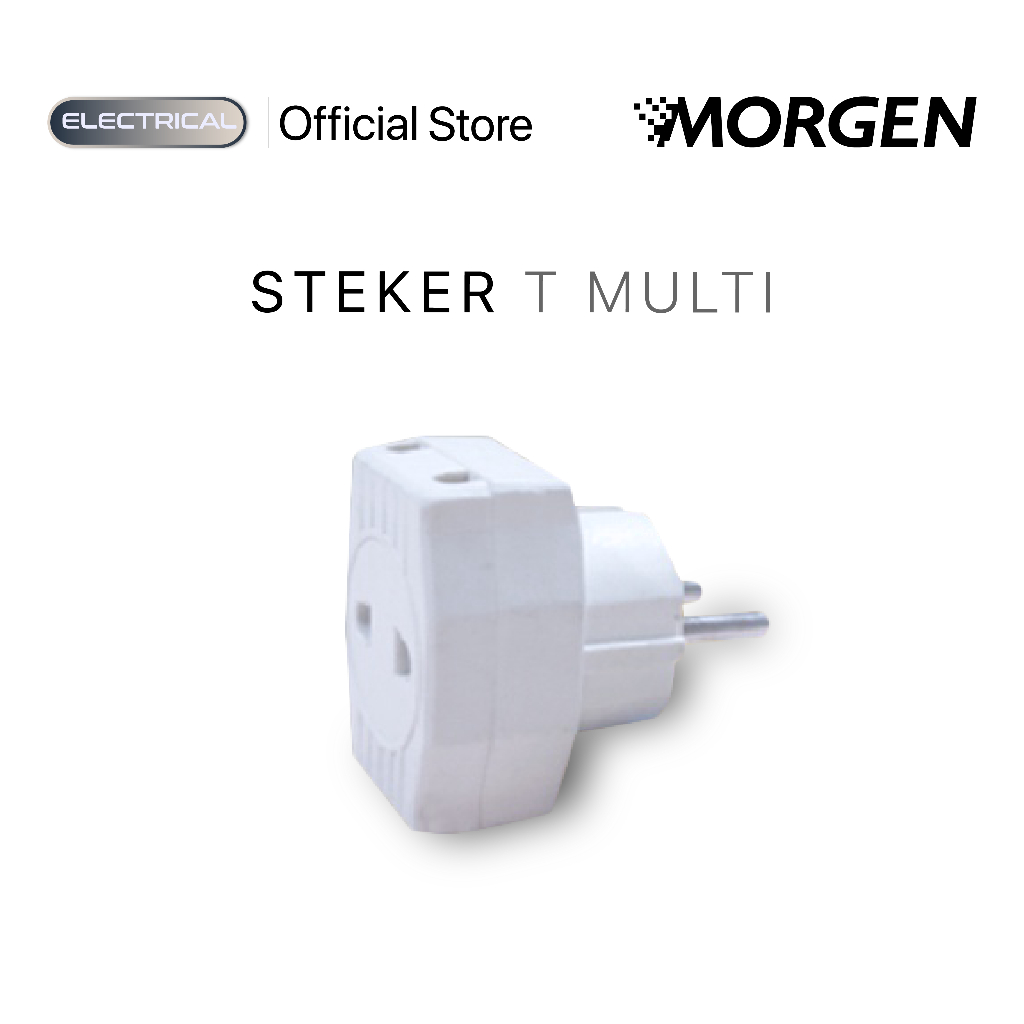 Jual Steker T Multi Morgen MG - 607 Putih | Shopee Indonesia
