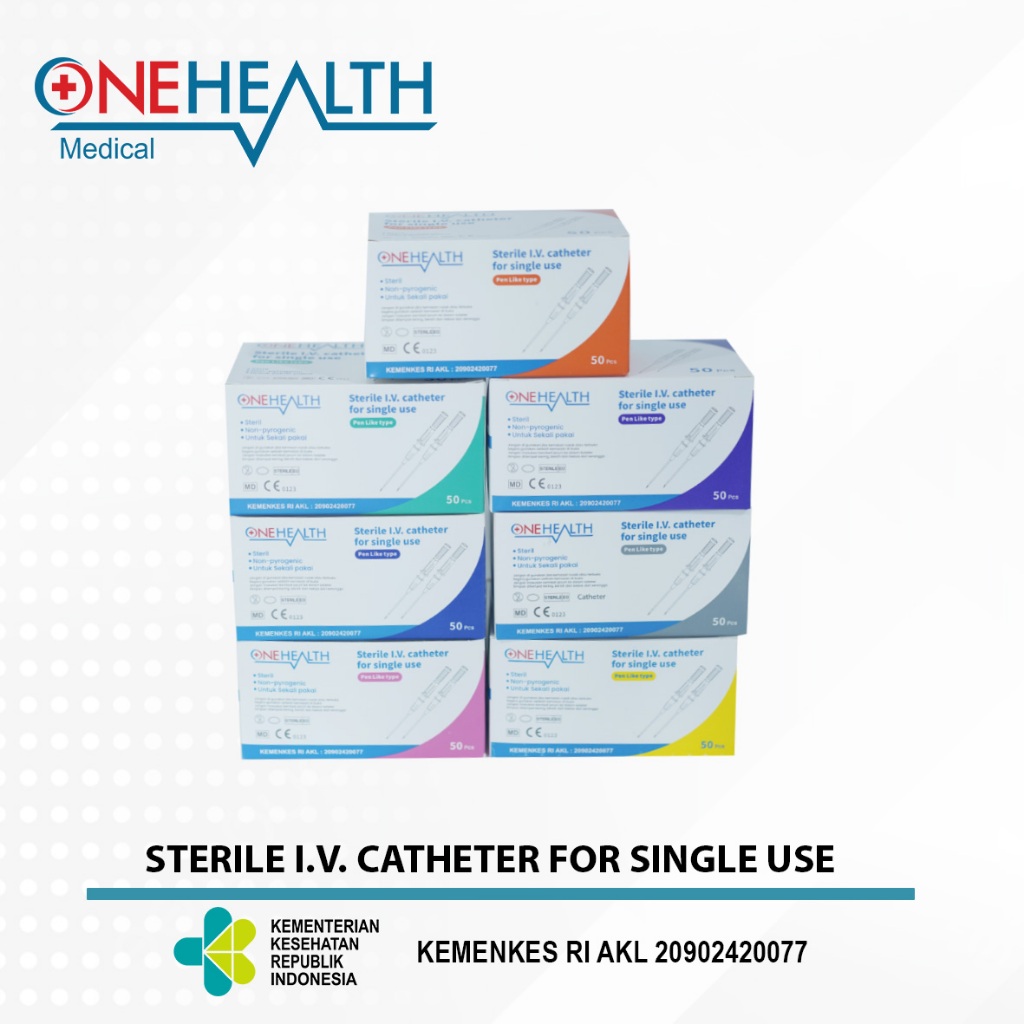 Jual ONEHEALTH IV CATHETER PEN TYPE ABBOCATH ONEHEALTH HEALTHCARE INFLO ...