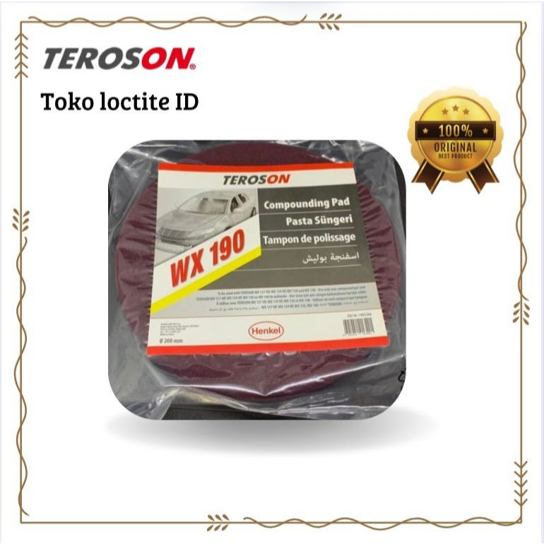Jual Teroson WX 190 - Compound Pad - Busa Poles Mobil - 200mm | Shopee ...