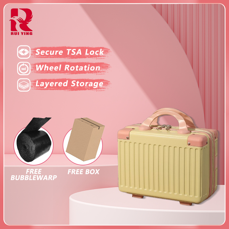 Jual RUIYING Promo Koper Seri A3001 Mini 14 Inch Beauty Case Tas Make ...