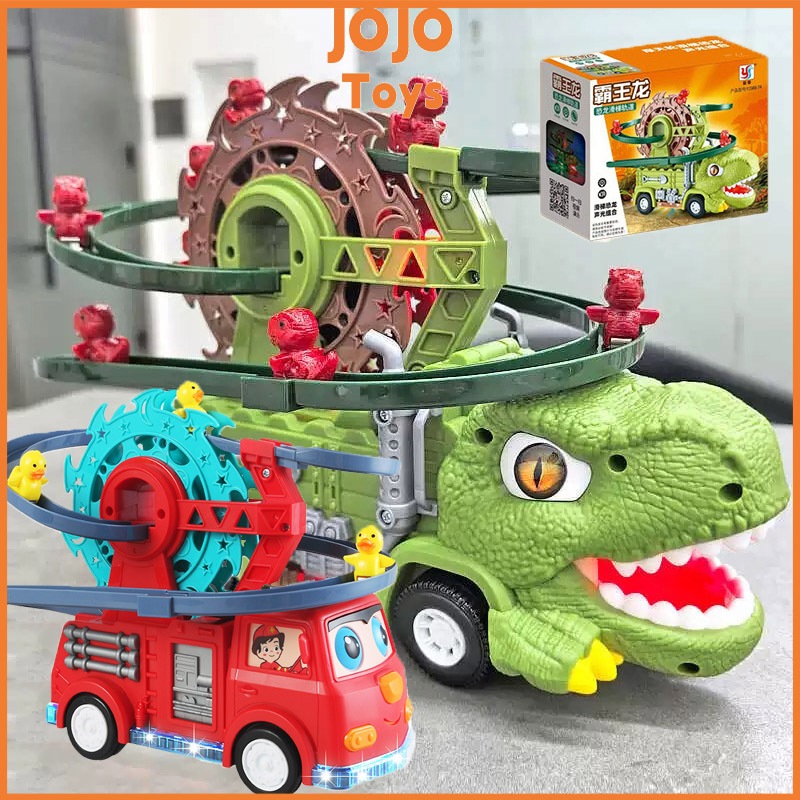 Jual JOJO Mainan Anak Mobil Pemadam Perosotan Putar Bebek Cocok Untuk ...
