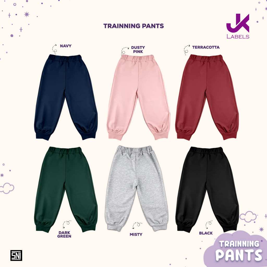 Jual JK LABELS - Training Pants (1-8 Tahun) | Shopee Indonesia