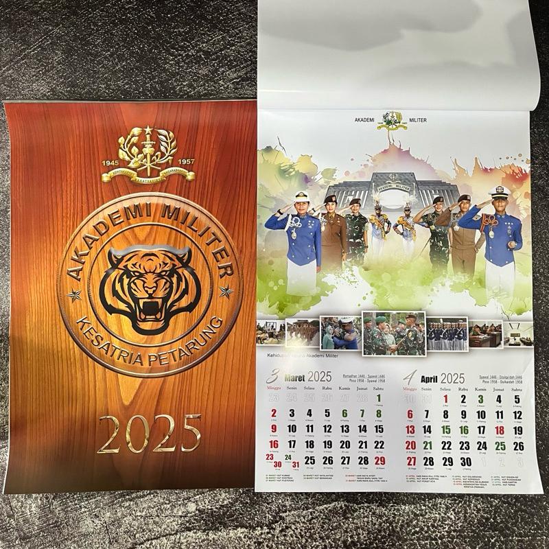 Jual Kalender Dinding Akmil 2025 New | Shopee Indonesia