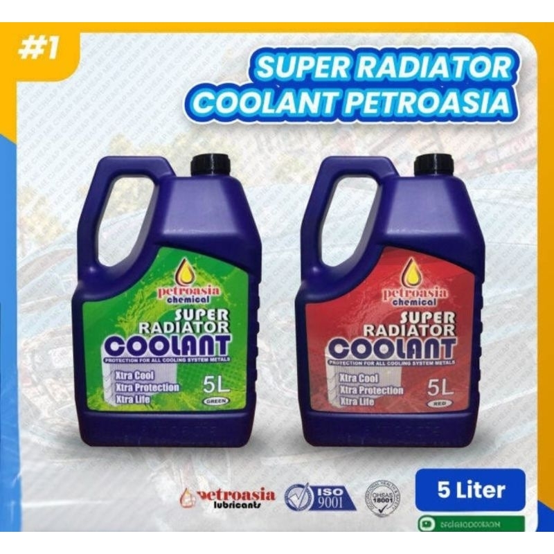 Jual Petroasia Super Radiator Coolant 5L ( Cairan Radiator ) | Shopee ...