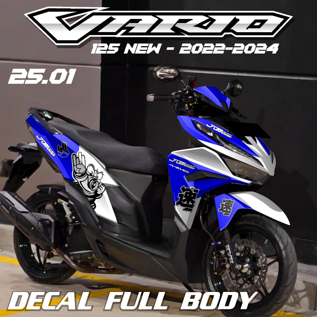 Jual (COD) DECAL TERBARU VARIO 125 NEW TAHUN 2022 2023 2024 VARIO 125 ...
