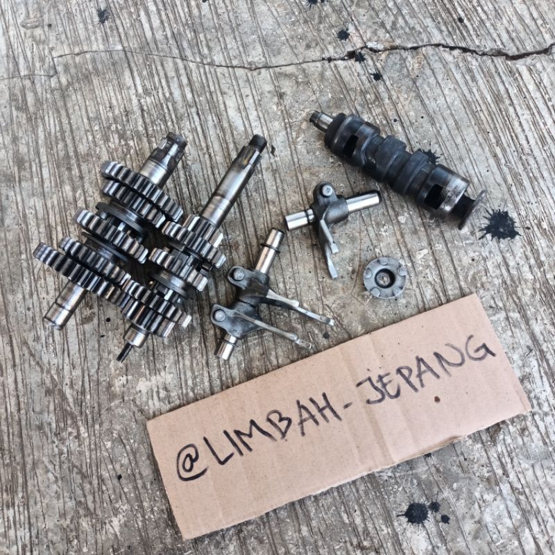 Jual Gear Rasio Gearbox Transmisi yamaha RX 100 original second ...
